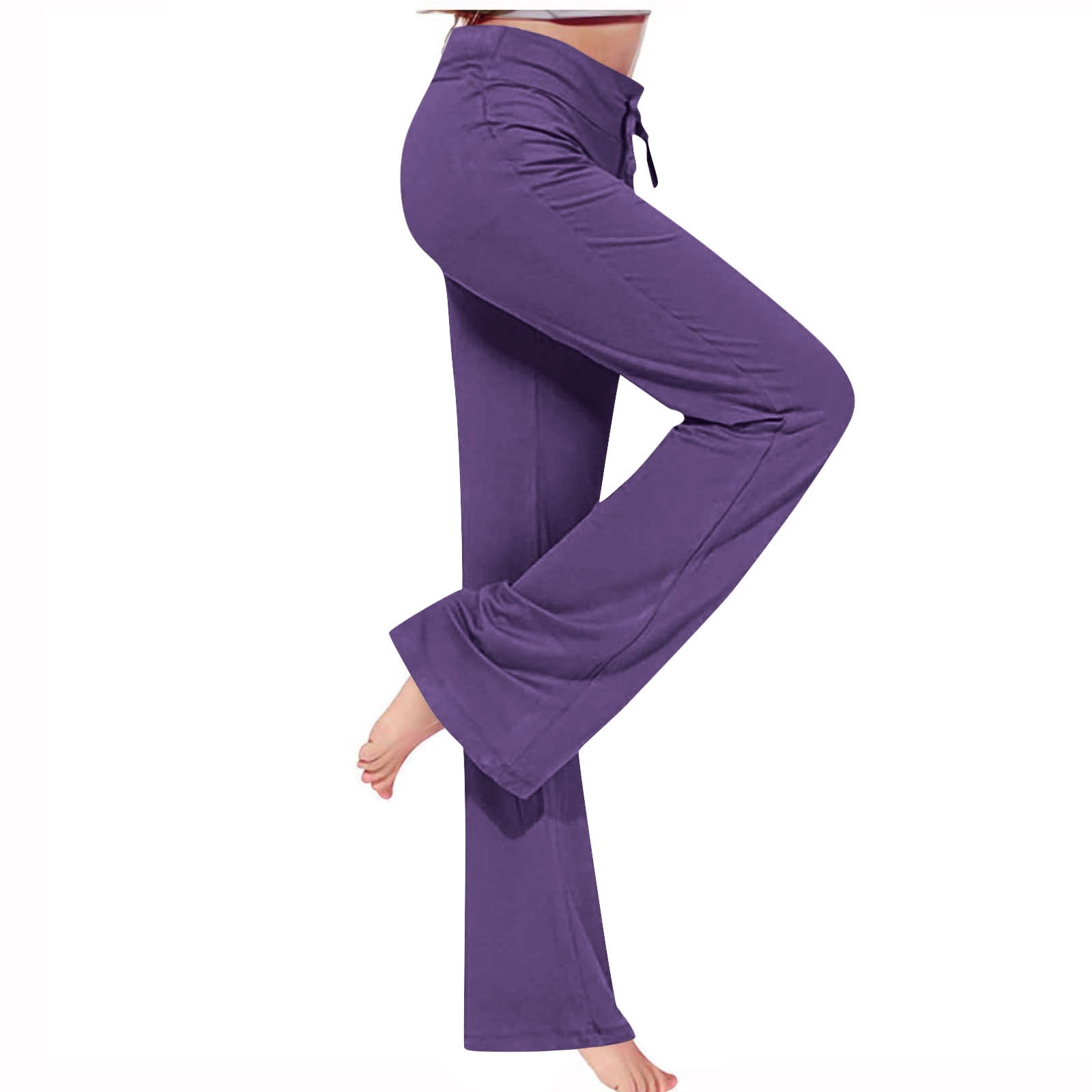 APEXFWDT Girl's Wide Leg Yoga Pants Bootcut Workout Flare Leggings ...