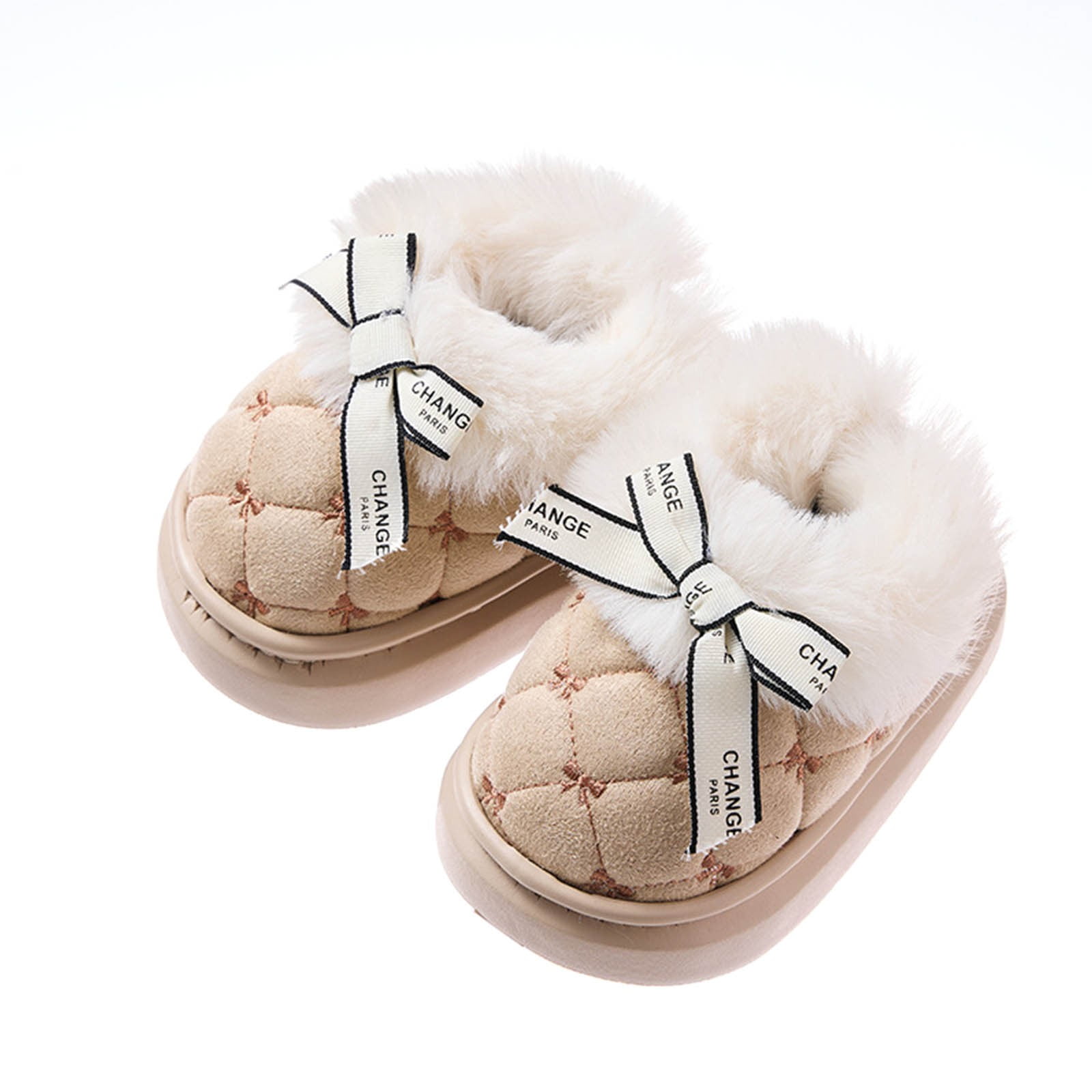 APEXFWDT Girls Boys Home Slippers Warm Bunny House Slippers for Toddler ...