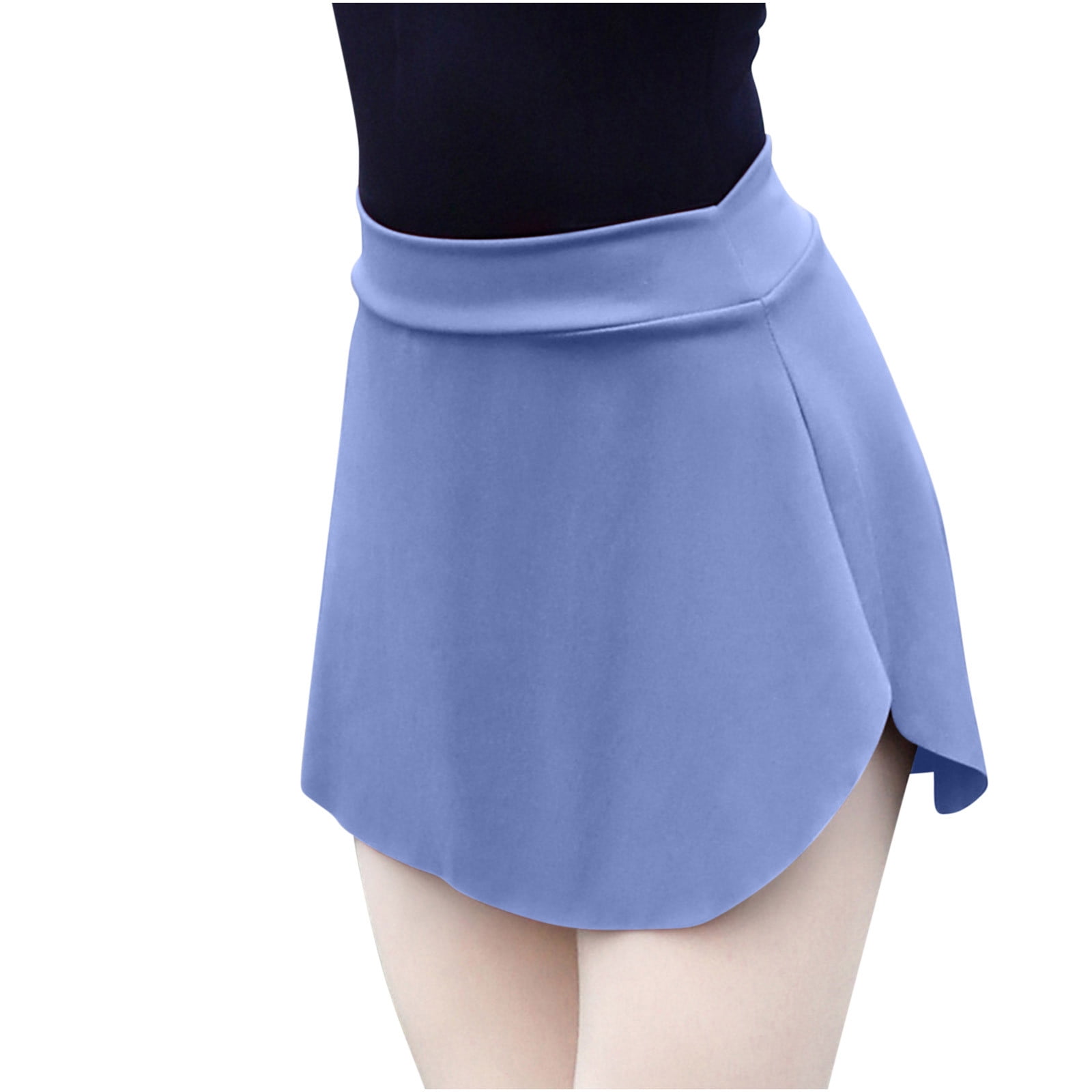 APEXFWDT Girls Women Pull On Ballet Skirt Mini Skirt for Dancing Ballet ...