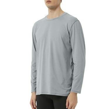 UltraClub Men's Sport Long-Sleeve Performance Tee, Style 8422 - Walmart.com