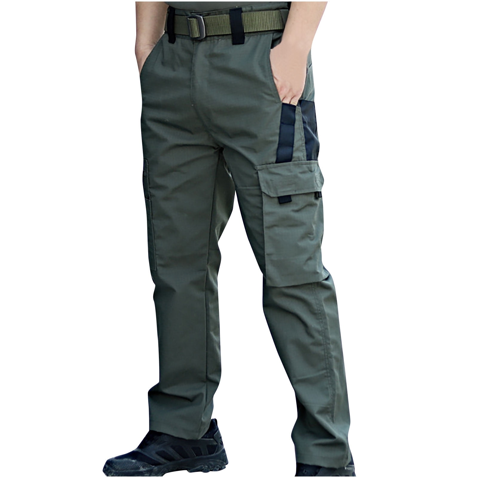 APEXFWDT Men's Cargo Tactical Pants Ripstop Cargo Pants for Men ...