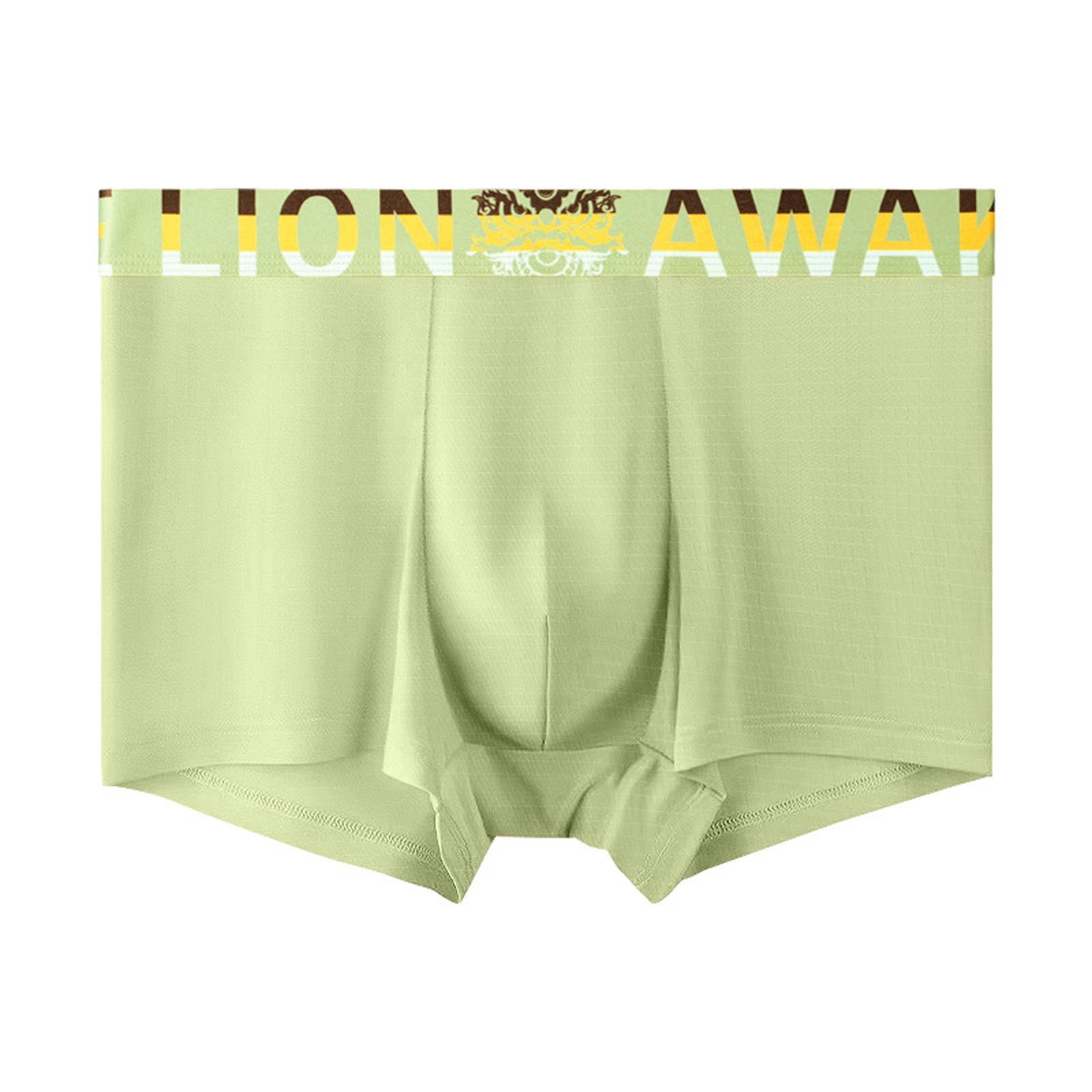 APEXFWDT Men's Cooling Underwear - Ice Silk Soft Boxer Briefs L-4XL ...
