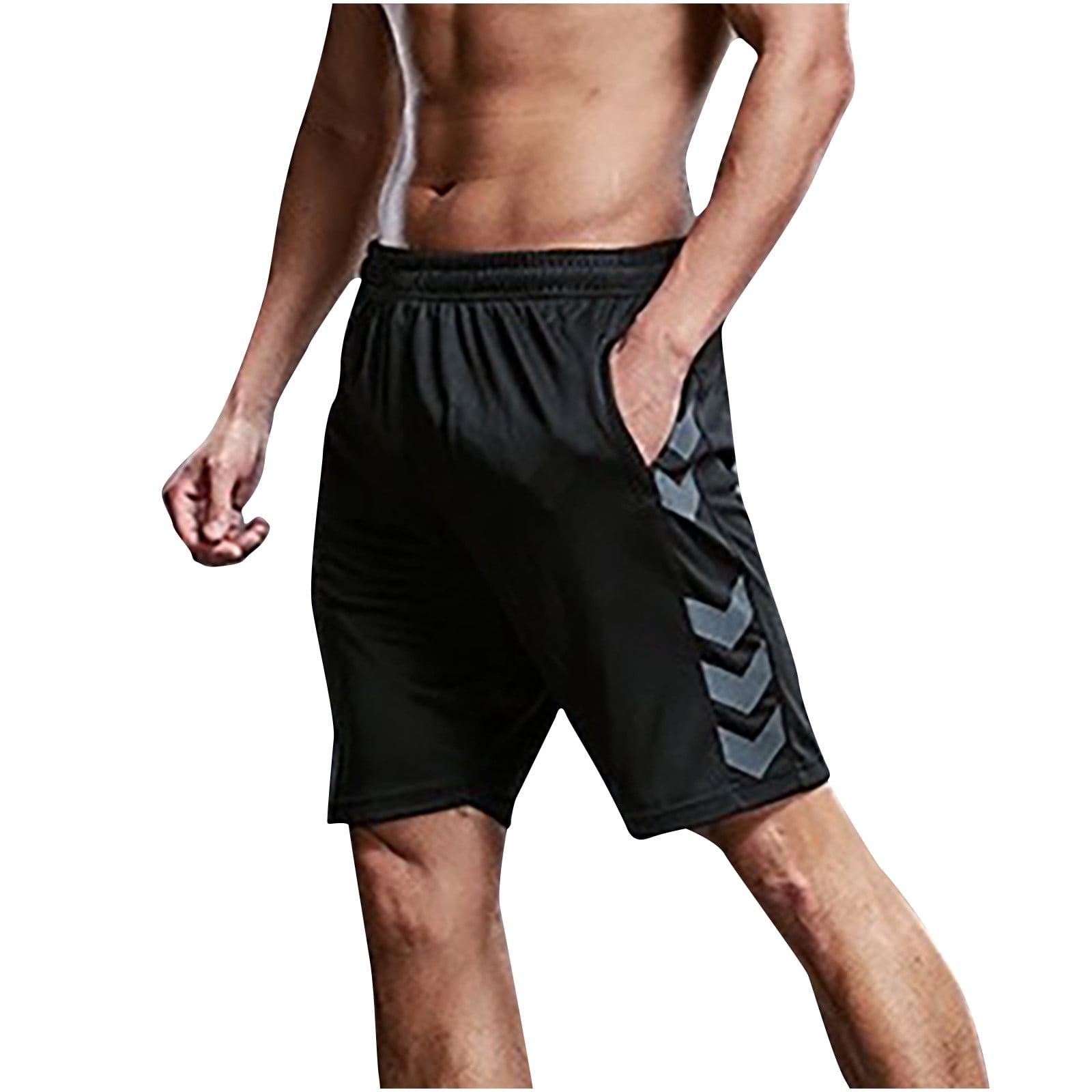 APEXFWDT Men's Gym Shorts wtih Pocket Athletic Basketball Shorts Men ...