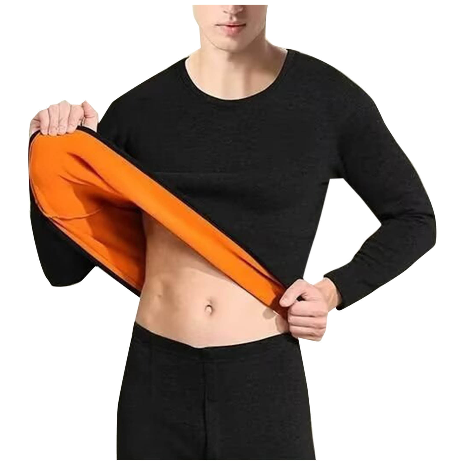 APEXFWDT Men's Heavyweight Thermal Underwear Set Cold Weather Base ...