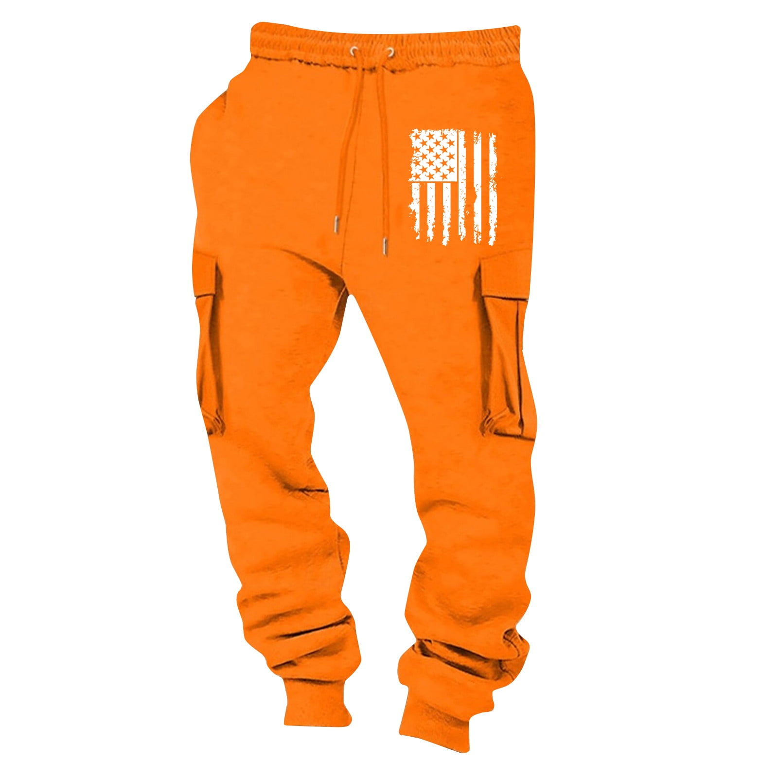 APEXFWDT Men's Sweatpants with Pockets Tapered Joggers Drawstring Waist ...