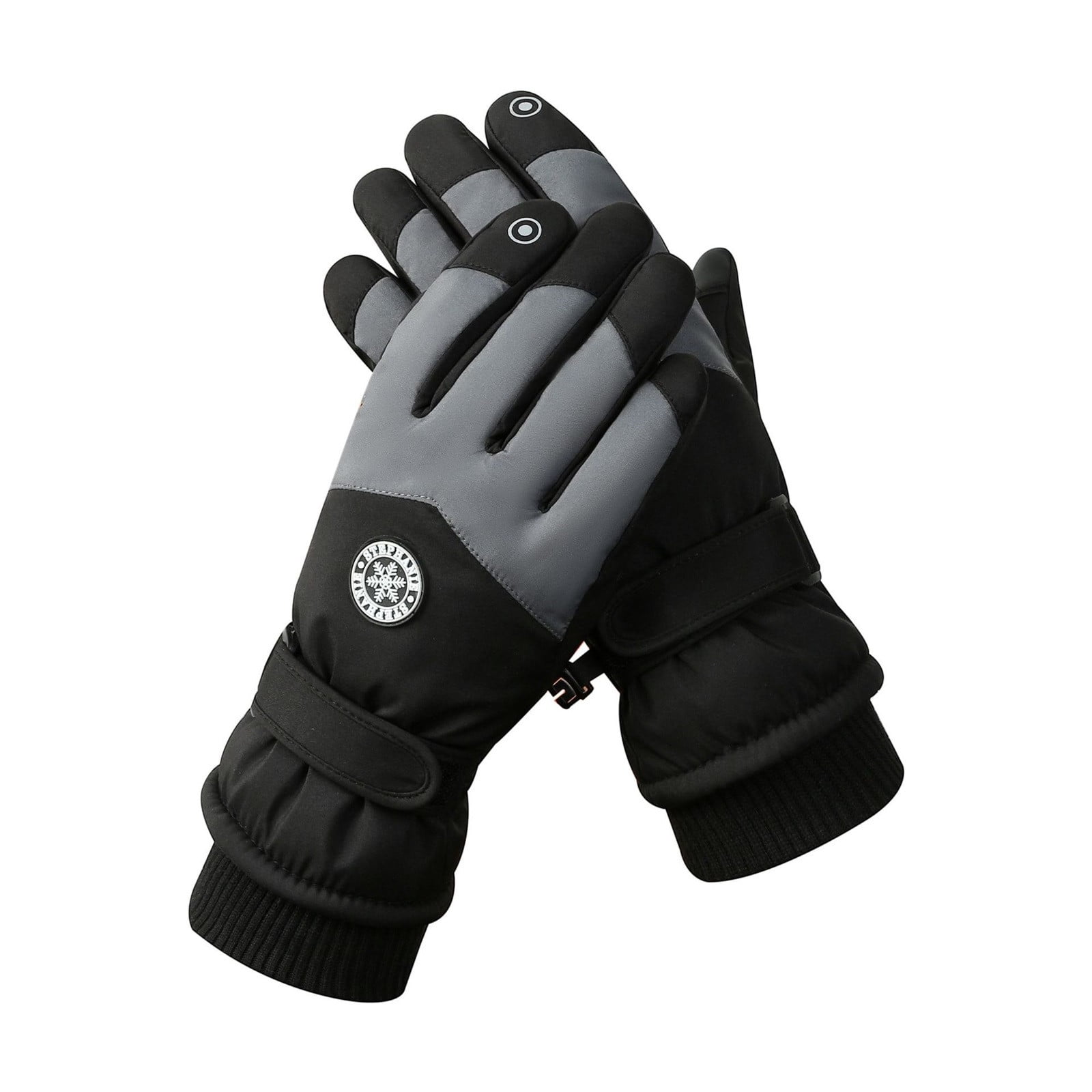 APEXFWDT Mens Ski Gloves, Waterproof Snow Gloves Winter Gloves for Cold ...