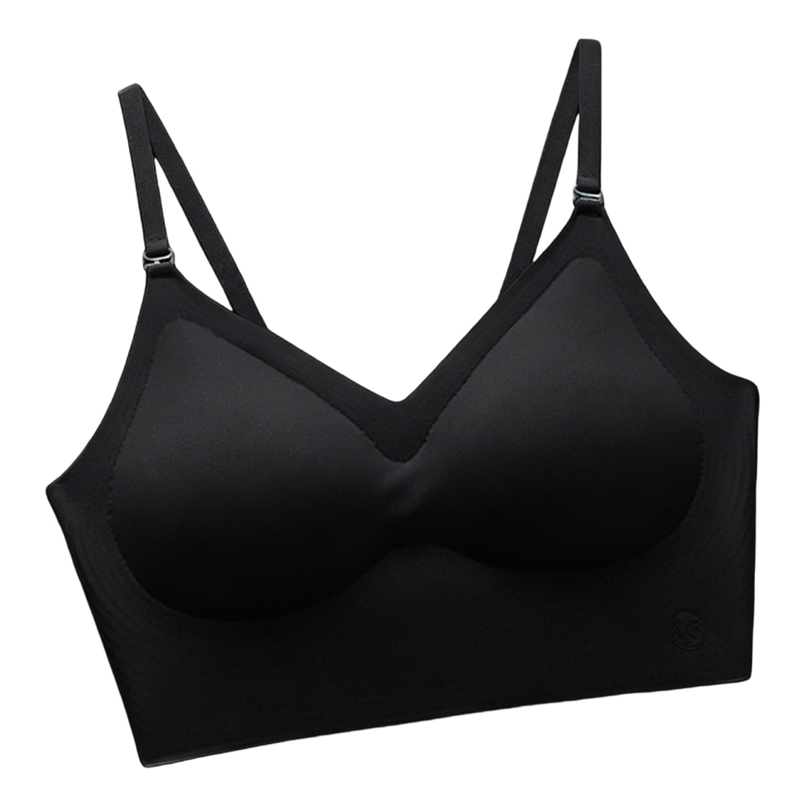 APEXFWDT Seamless Bras Womens Wire-Free Buttery Soft Bra Spaghetti ...