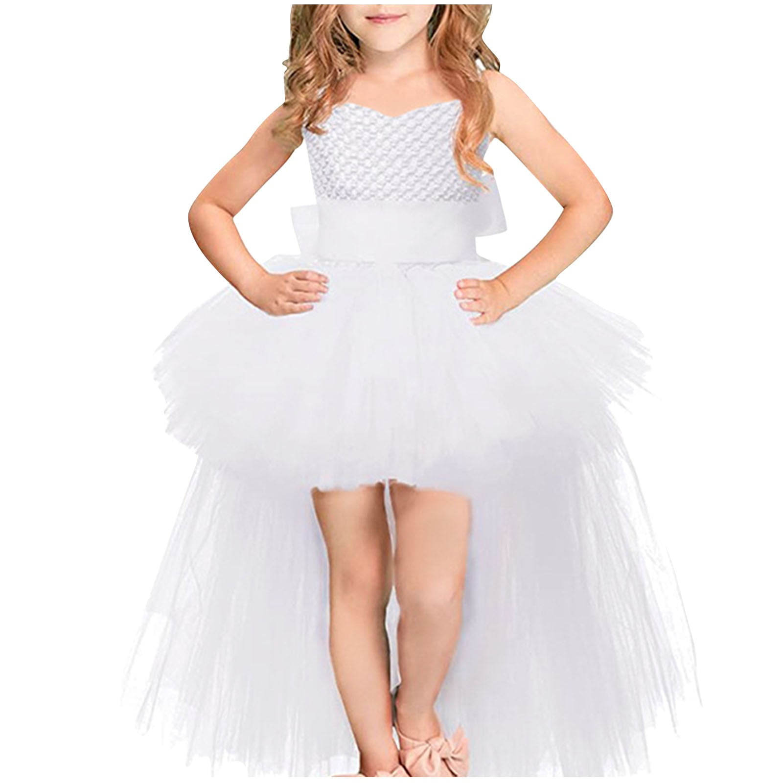 APEXFWDT Tutu Dress for Girls Tulle Dresses Fairy Dress for Kids ...