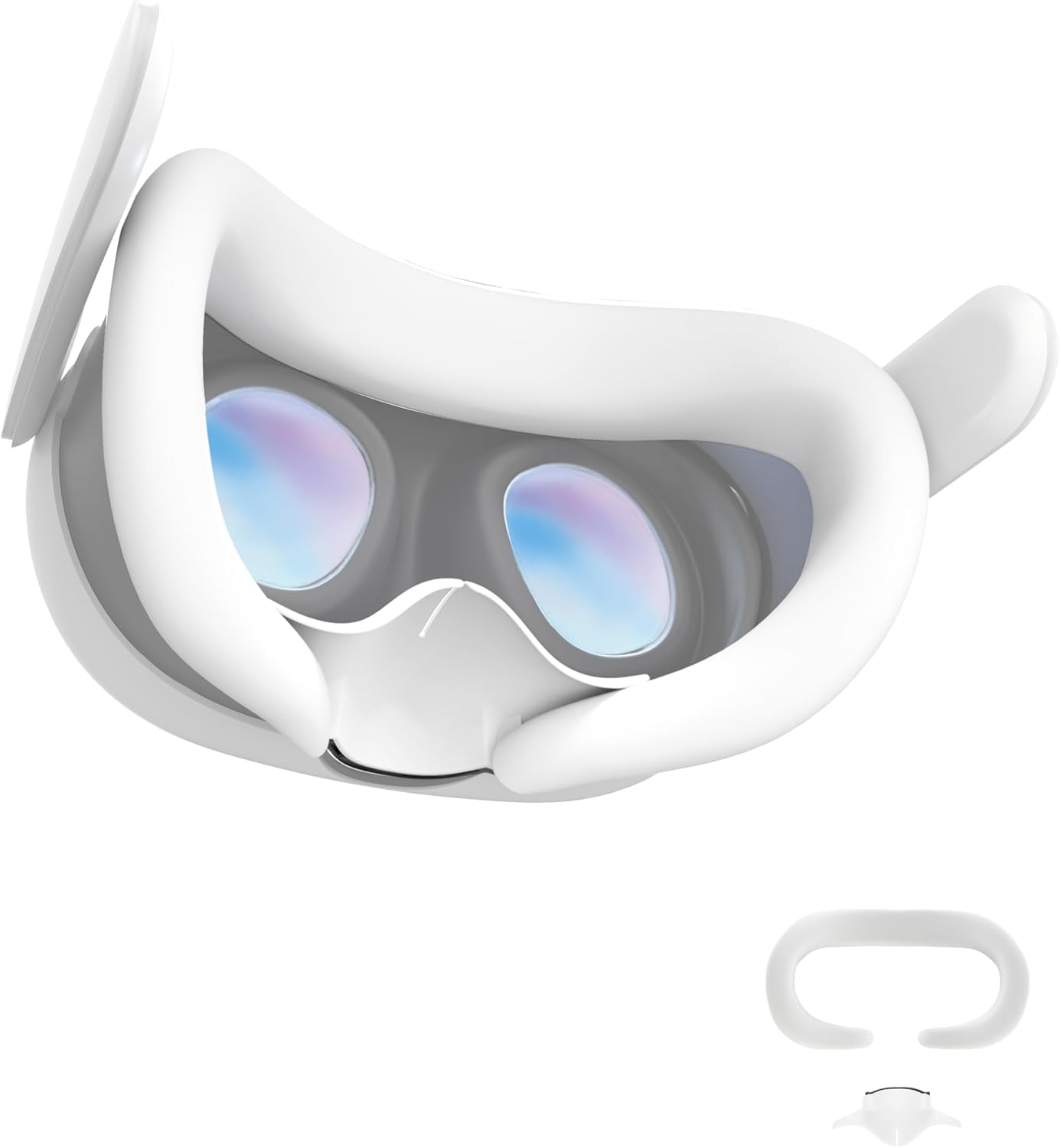 APEXINNO VR Silicone Face Pad Cover and Anti-Leakage Nose Pad for Meta ...