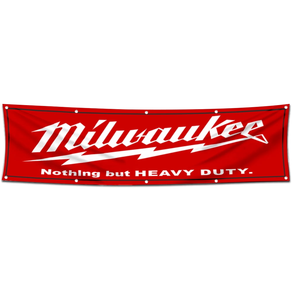 APFoo Milwaukee Tools Flag Nothing But Heavy Duty Power Tools Equipment ...