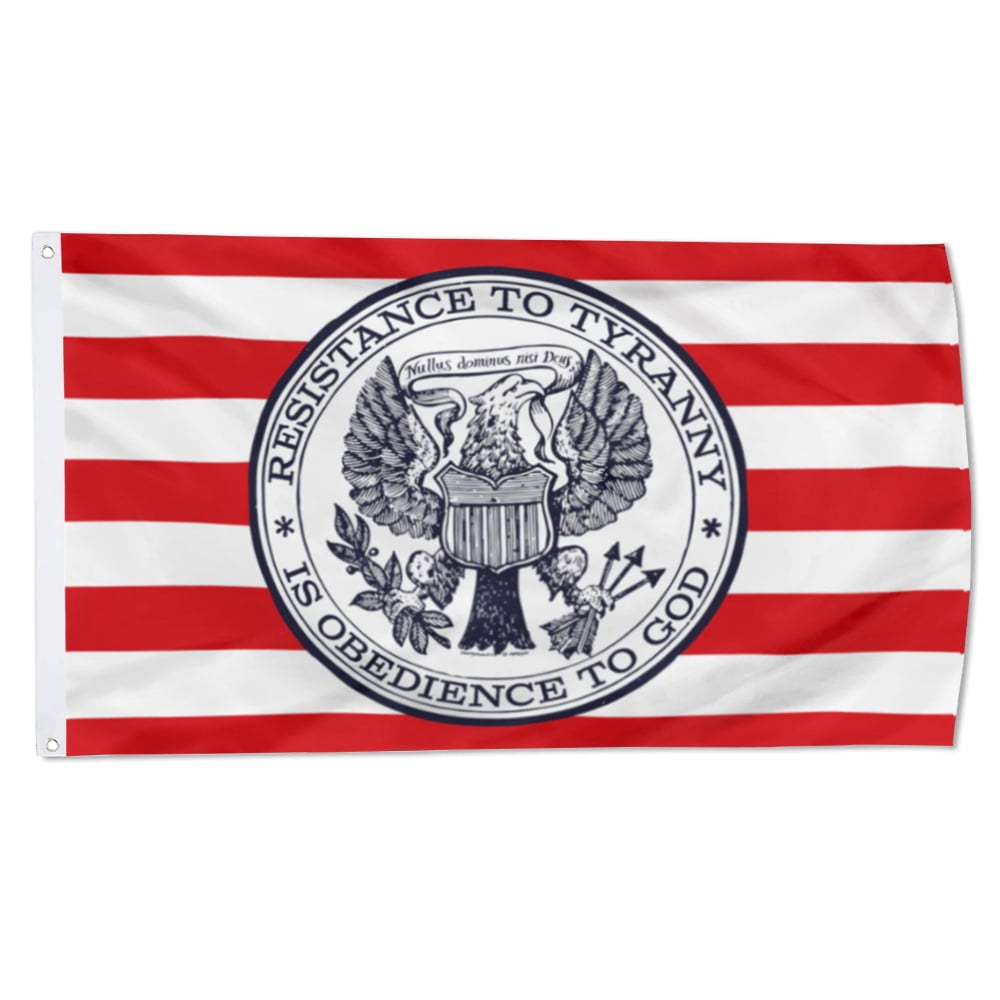 APFoo Resistance to Liberty Is Obedience To God Flags Banner Home Yard ...