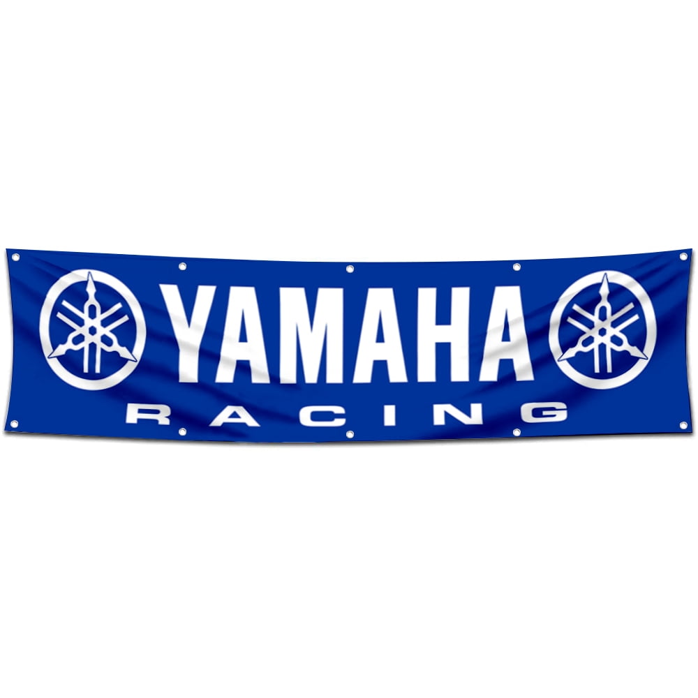APFoo Yamaha Flag Motorcycle Racing Flags Banner Home Yard Garden Decor ...