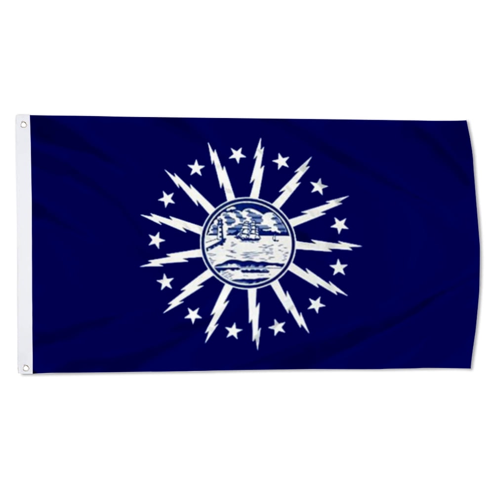 APFoo City of Buffalo Flag New York State Banner Home Yard Garden Decor ...