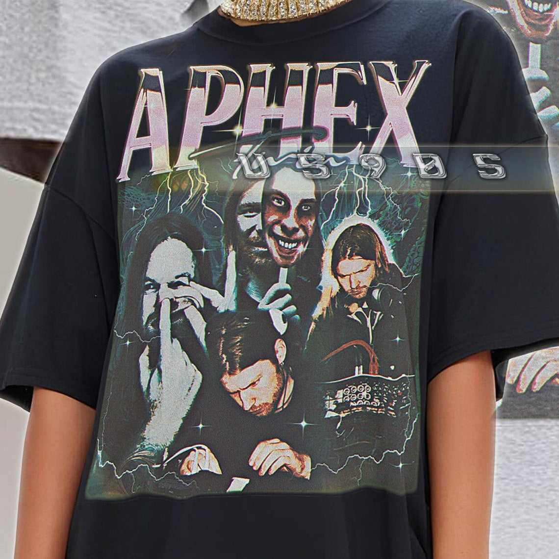 APHEX TWIN Bootleg Shirt Aphex Twin Vintage Shirt Aphex Twin Retro 90s ... APHEX TWIN Bootleg Shirt Aphex Twin Vintage Shirt Aphex Twin Retro 90s ...