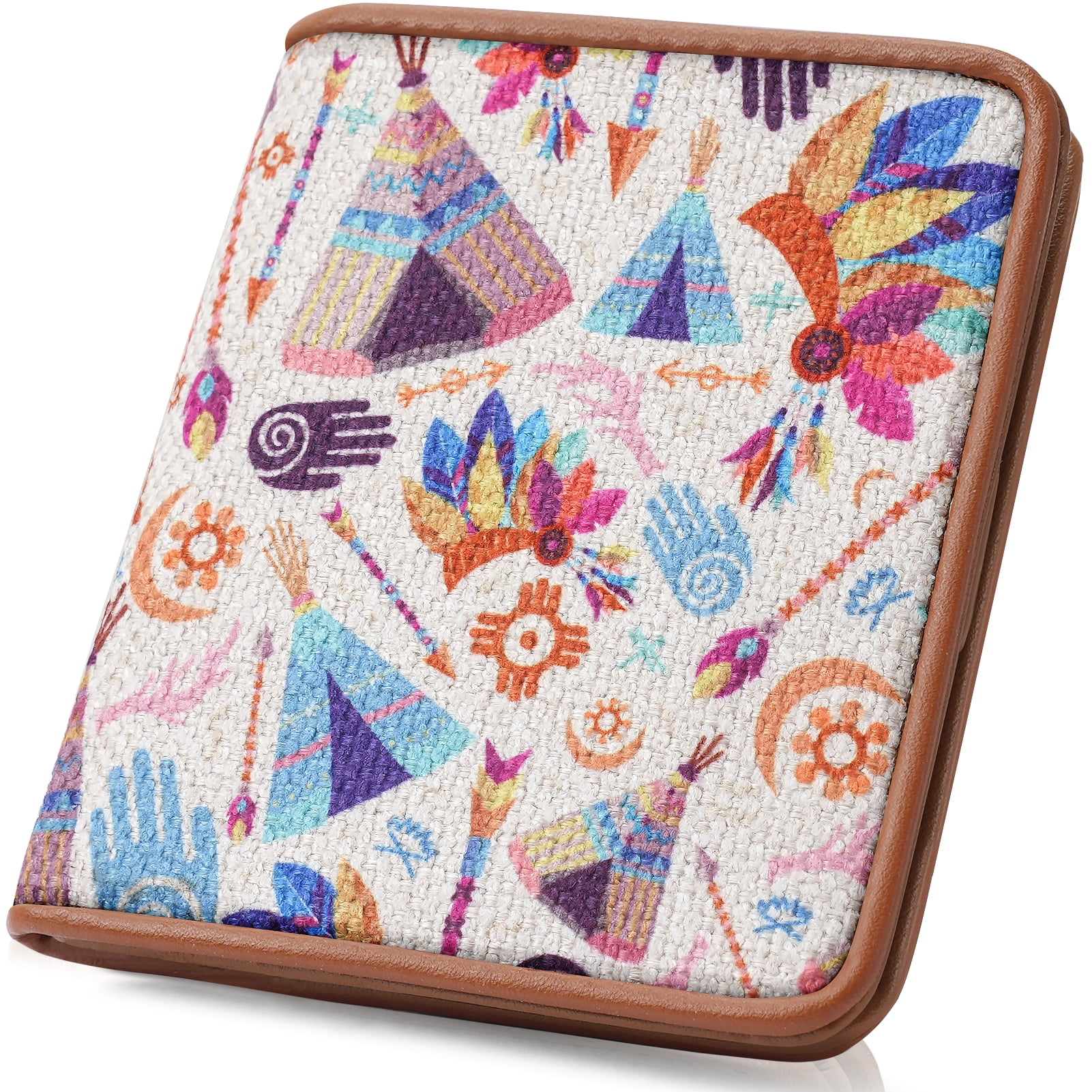 APHISON Aztec Womens Wallet, Slim Small Wallet for Women, RFID Credit Card Wallet with ID Card ...