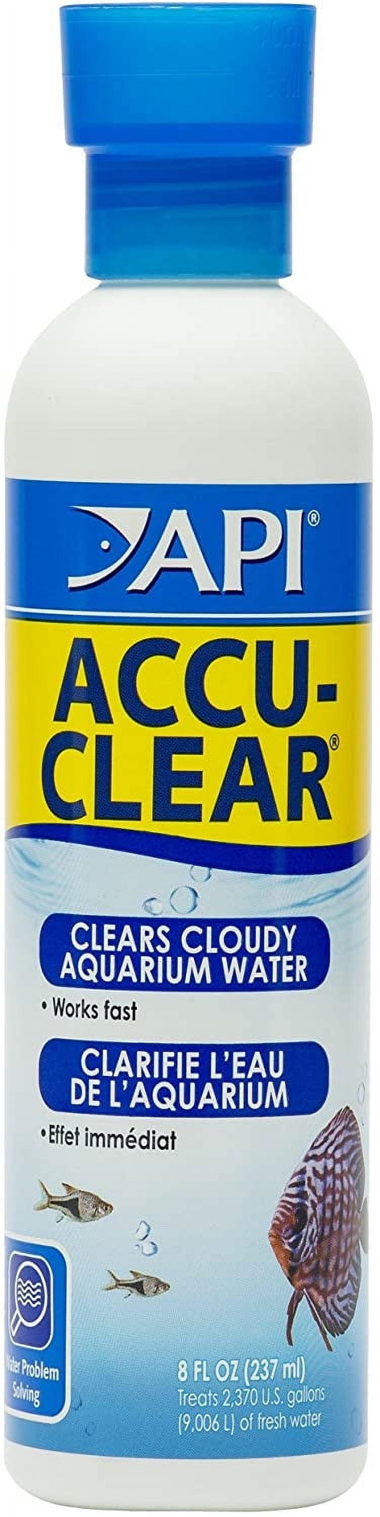 API Accu-Clear Clears Cloudy Aquarium Water 24 oz (3 x 8 oz) - Walmart.com