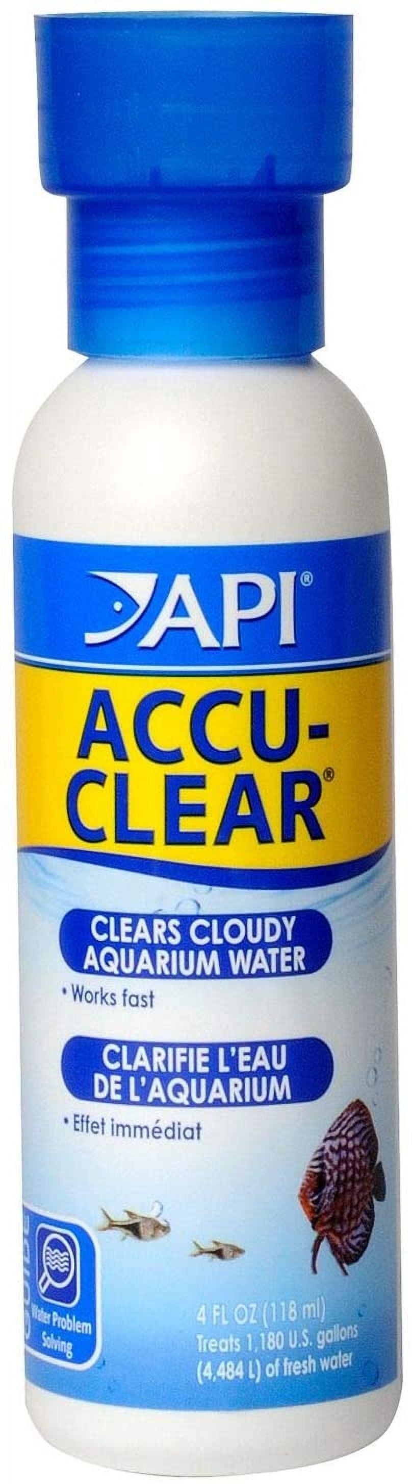 API Accu-Clear Clears Cloudy Aquarium Water [Aquarium Water Clarifiers ...