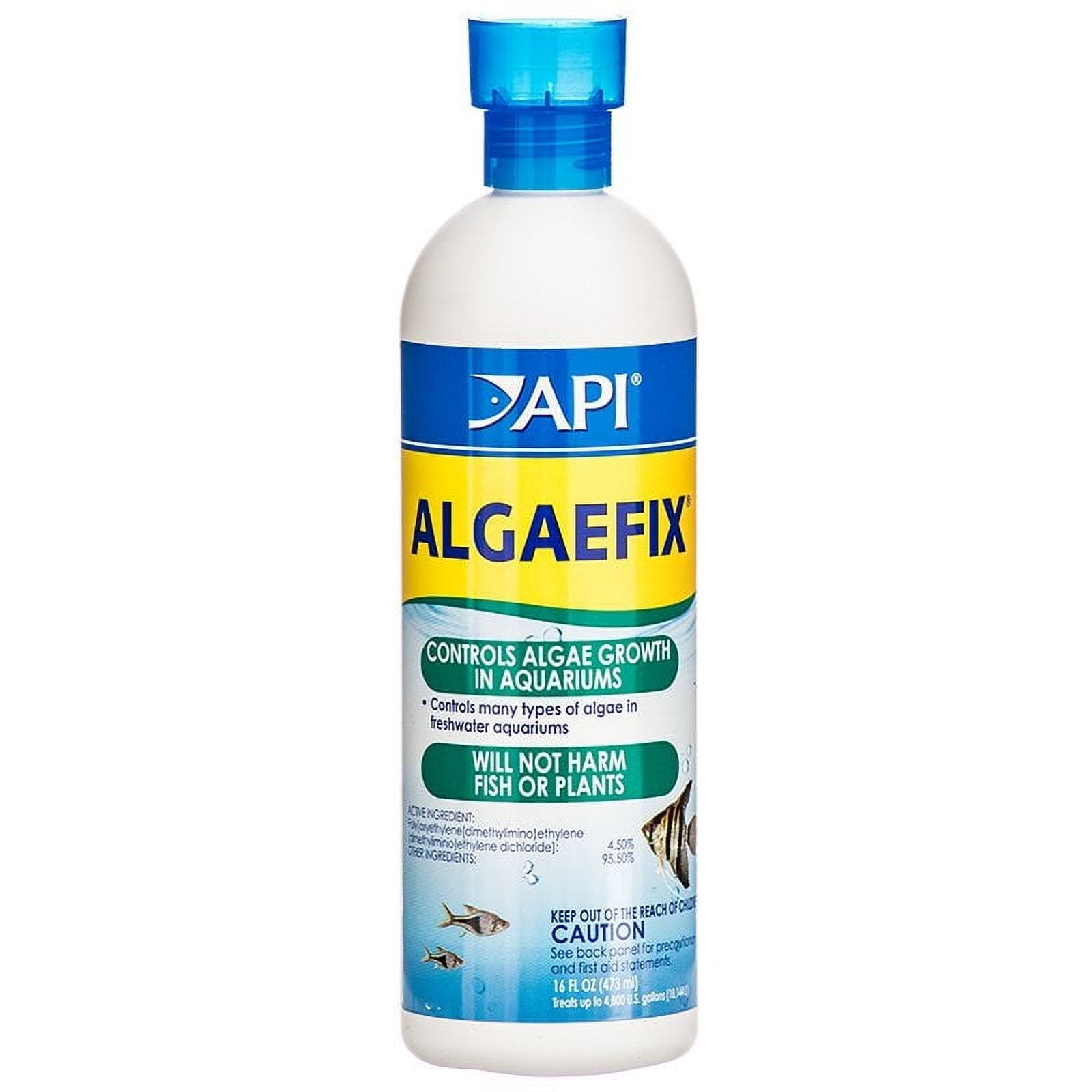 API AlgaeFix Controls Algae Growth for Freshwater Aquariums 16 oz ...