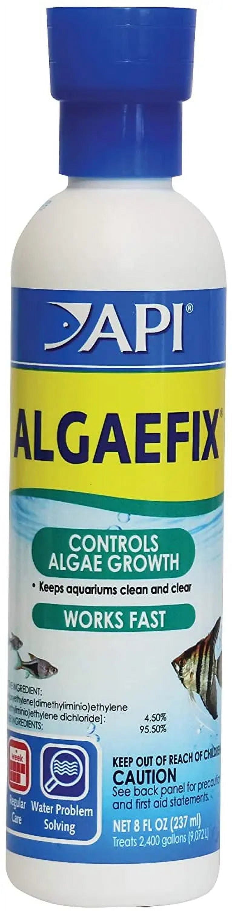API AlgaeFix Algae Control for Freshwater Aquariums, Keeps Water Clear, 8 oz - Walmart.com