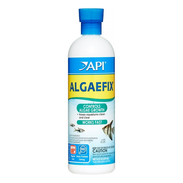 API Algaefix, Freshwater Aquarium Algae Control Treatment, Fish Safe ...