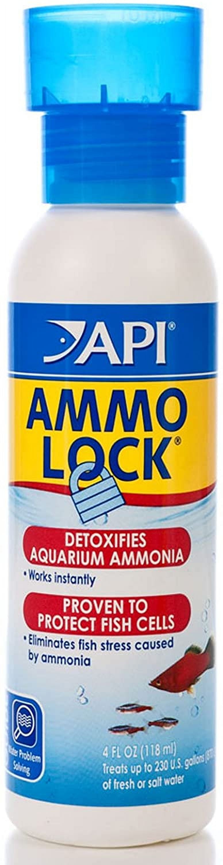 API Ammo Lock Detoxifies Aquarium Ammonia [Aquarium Water Conditioners ...