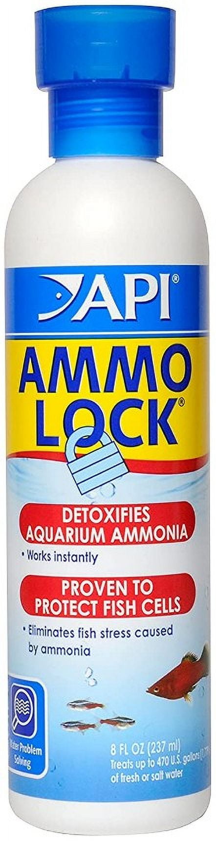 API Ammo Lock Detoxifies Aquarium Ammonia [Aquarium Water Conditioners ...