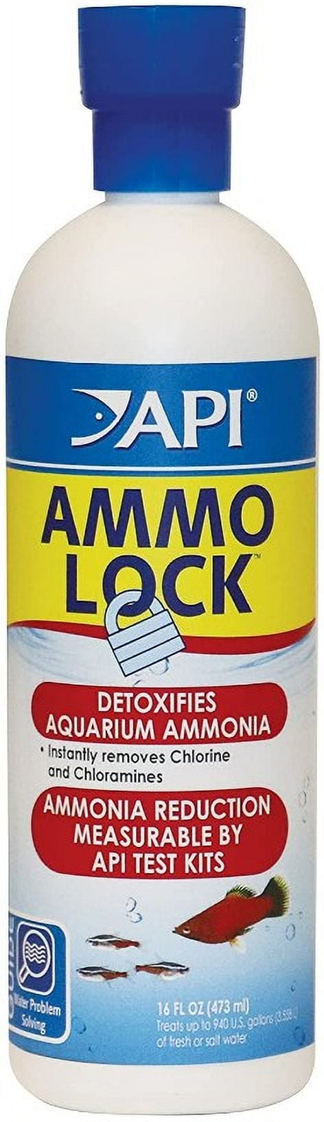 API Ammo Lock Detoxifies Aquarium Ammonia - Walmart.com