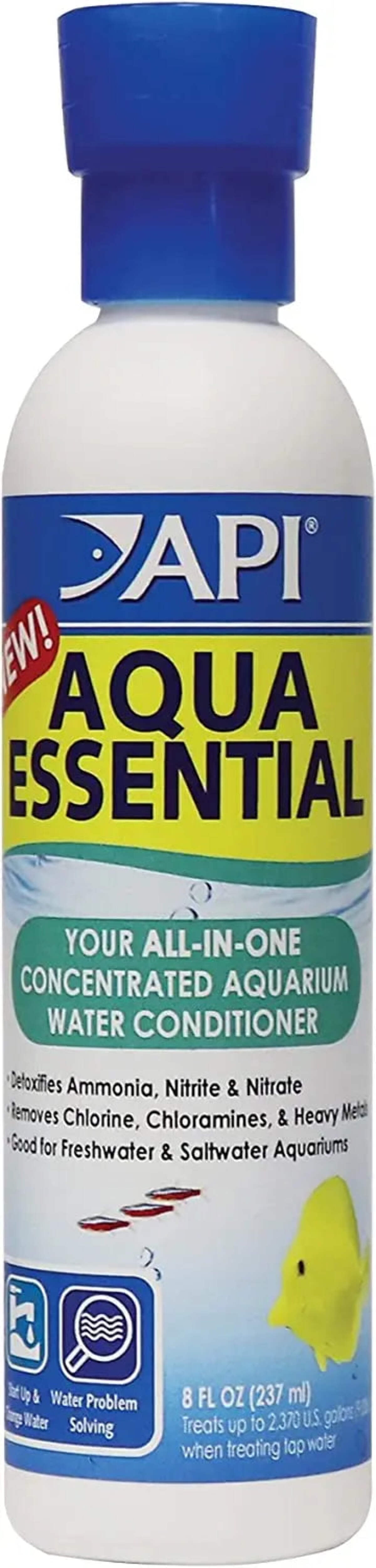 API Aqua Essential Aquarium Water Conditioner, Removes Chlorine and ...