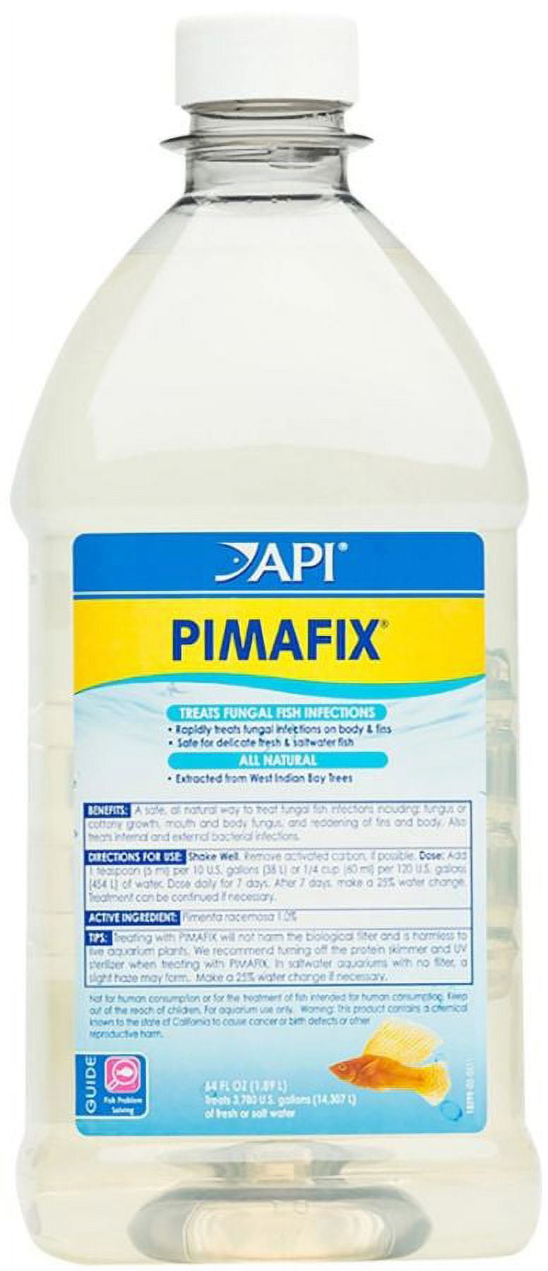 API [Aquarium, Medications FW & SW] API PimaFix Antifungal Fish Remedy ...
