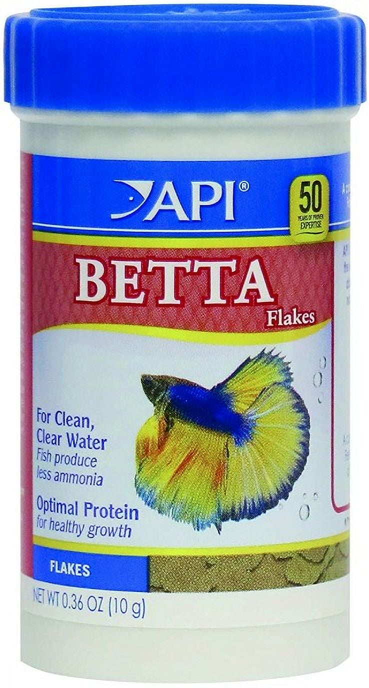 API Betta Flakes Fish Food 1ea/0.36 oz - Walmart.com