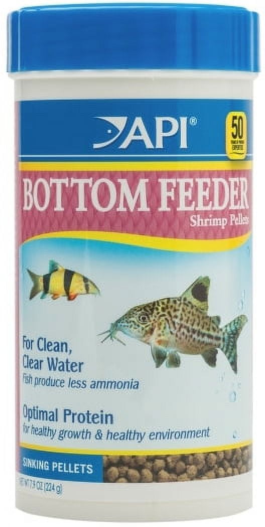 API Bottom Feeder Shrimp Pellets Sinking Pellets Fish Food - Walmart.com