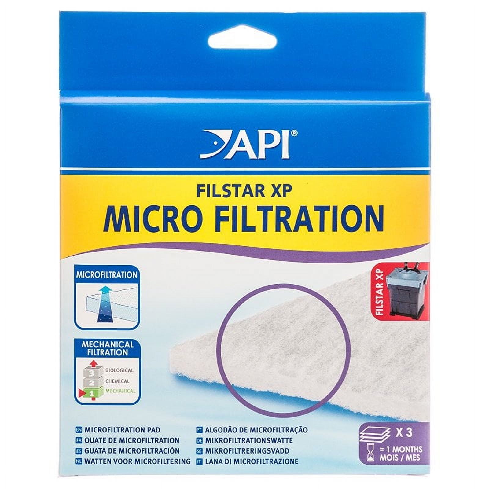 API Filstar XP Micro Filtration Pads [Aquarium Filter Pads, Aquarium ...