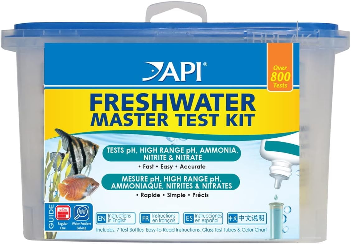 API Freshwater Aquarium Master Test Kit - Accurate pH, Ammonia ...