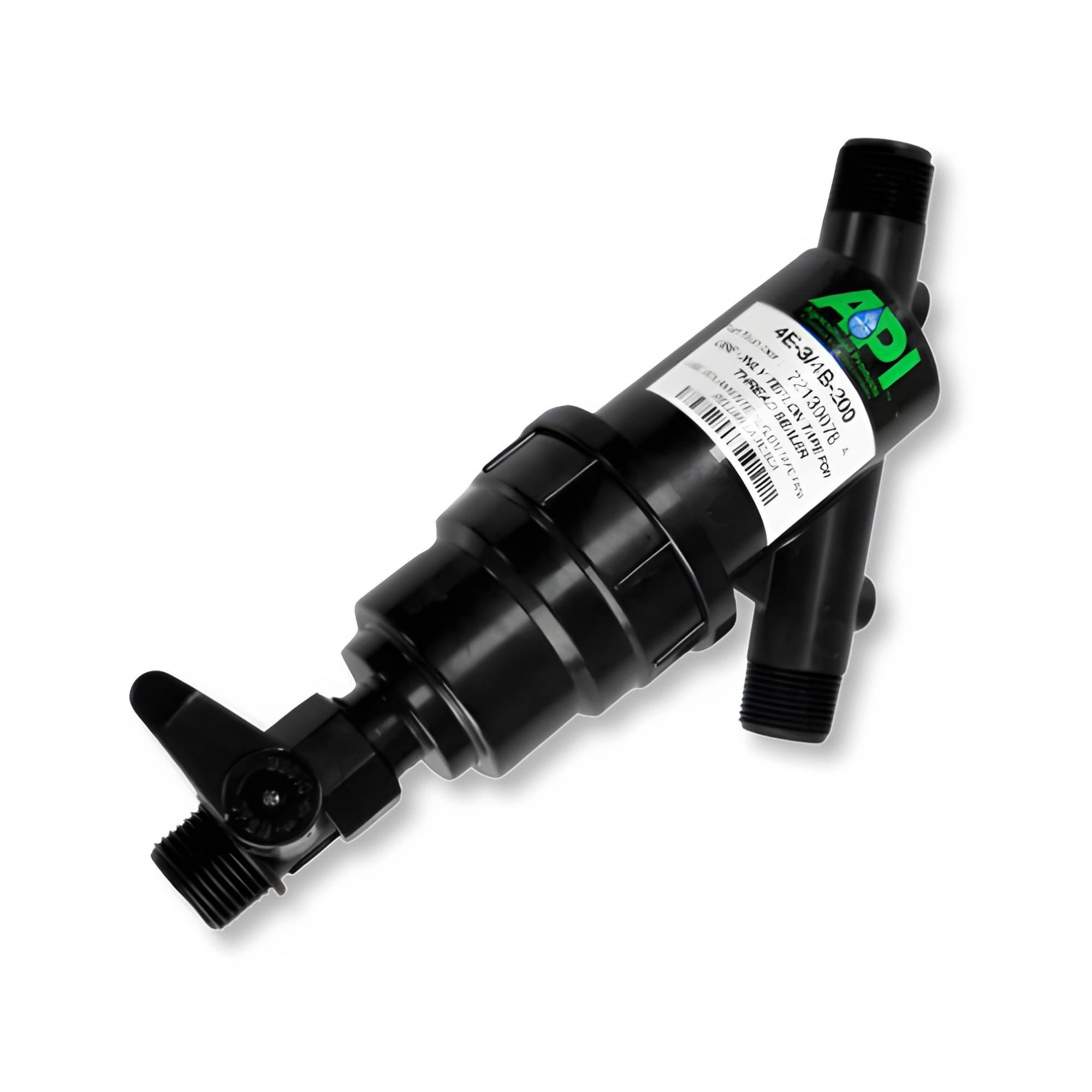 API Irrigation Filter with Flush Valve - Prevents Clogs & Ensures ...