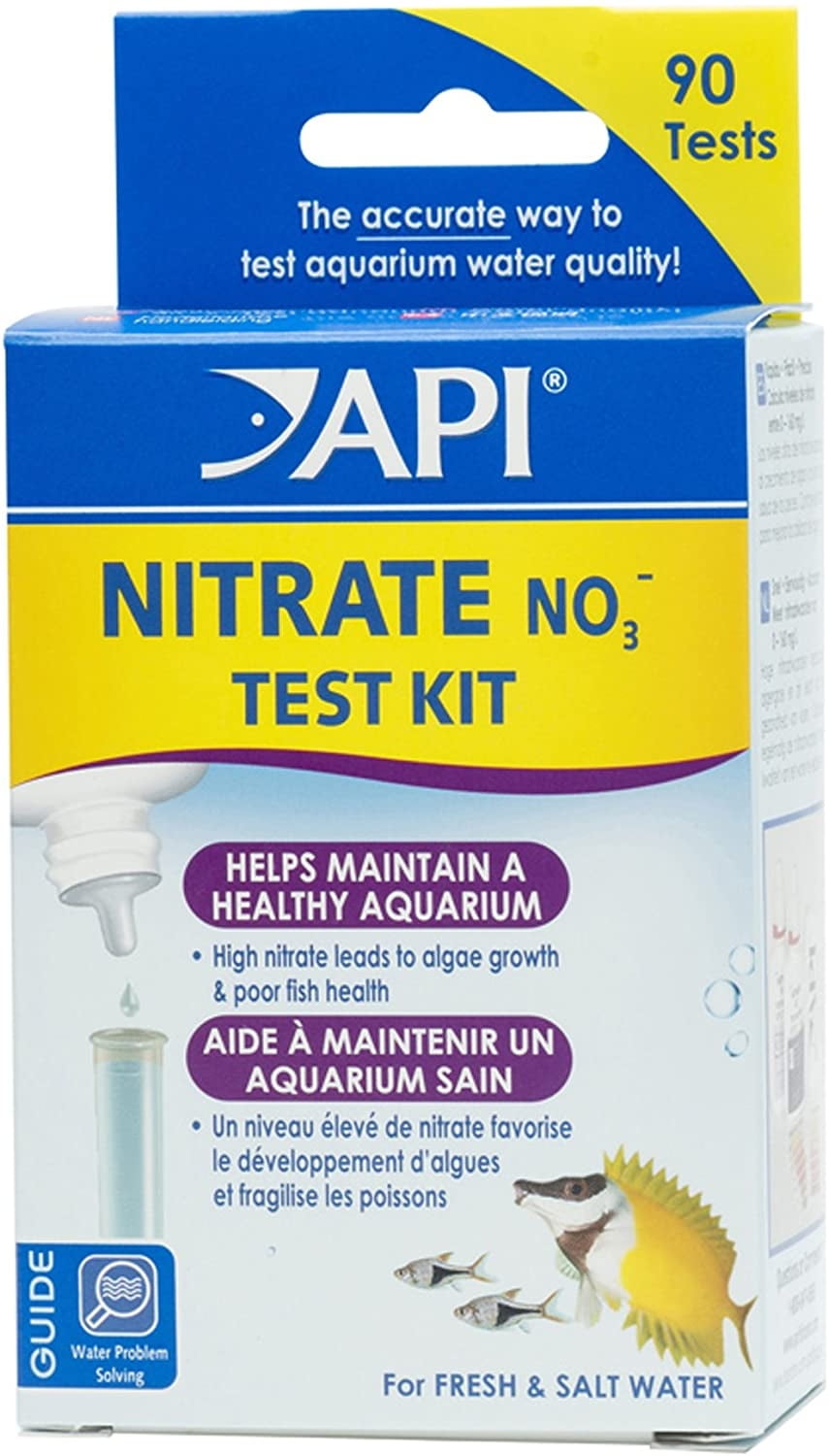 API Nitrate Test Kit for Fresh and Saltwater Aquariums [Aquarium Water ...