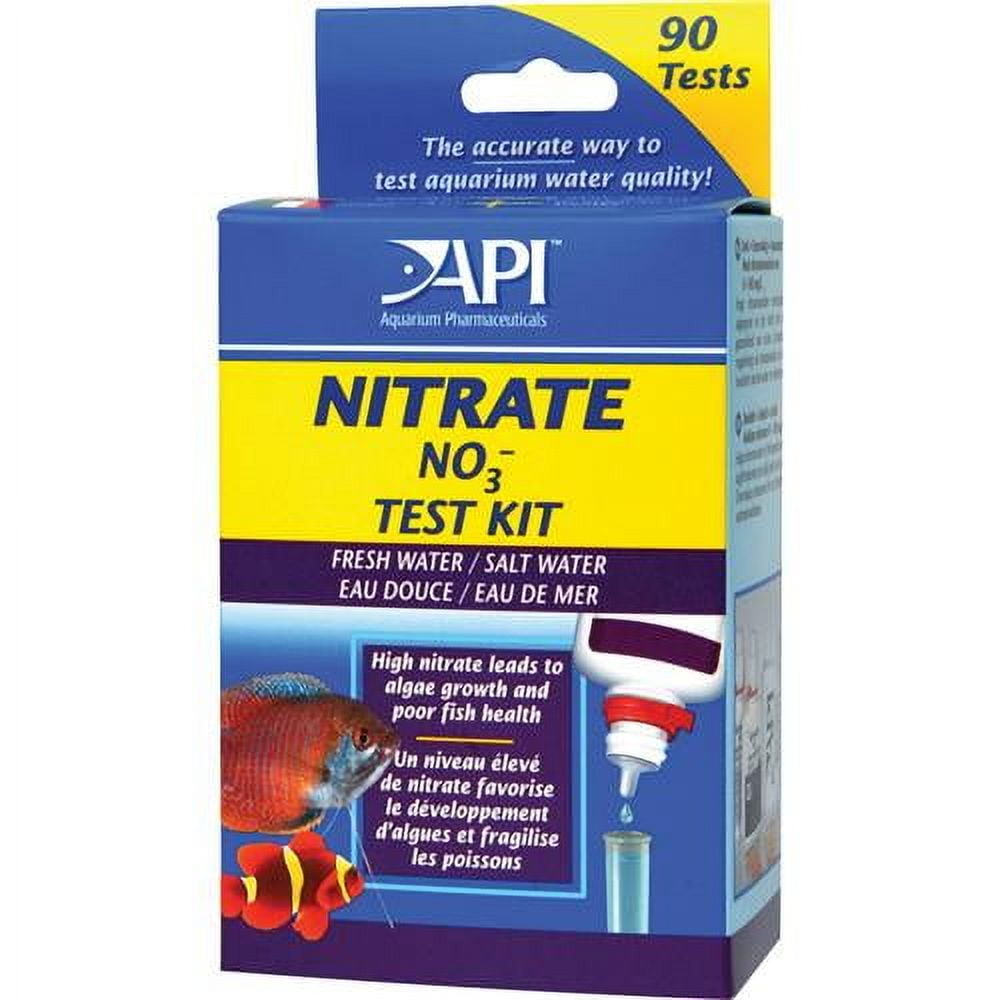 API Nitrate 90-Test Kit, Freshwater and Saltwater Aquarium Water Test ...