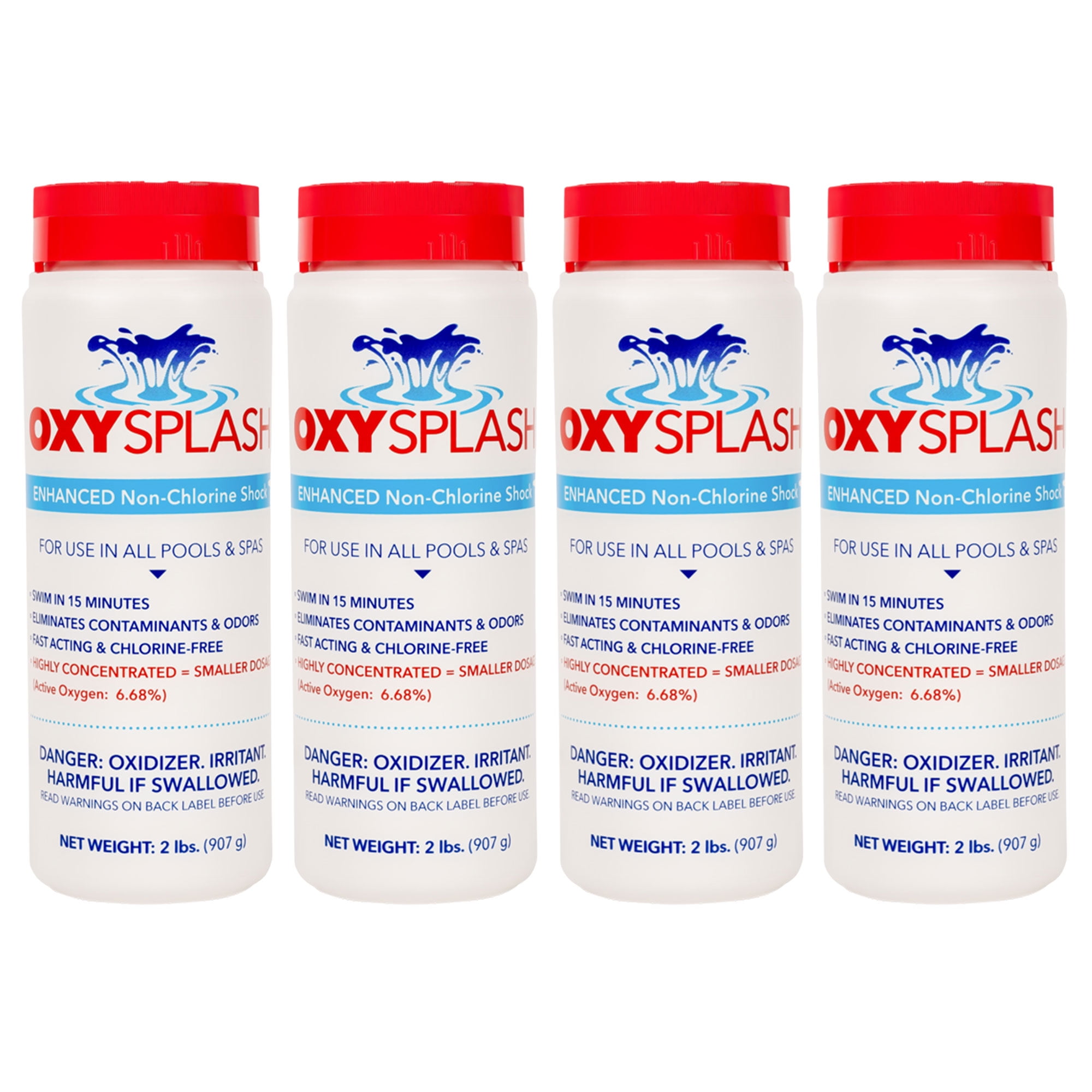 API OXSP2 Oxy Splash Swimming Pool Water Treatment Blend, 2 Pounds (4 ...