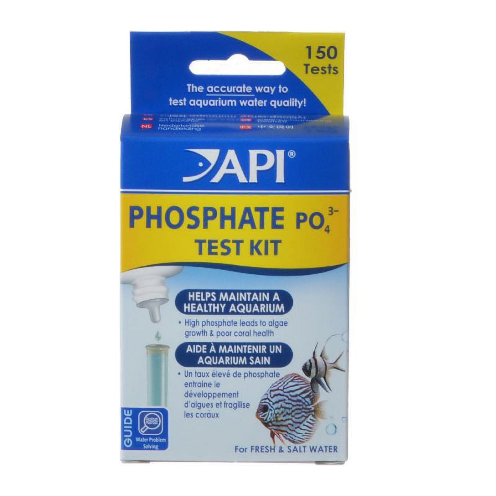 API Phosphate Test Kit 150 Tests Liquid PACK OF 2 - Walmart.com