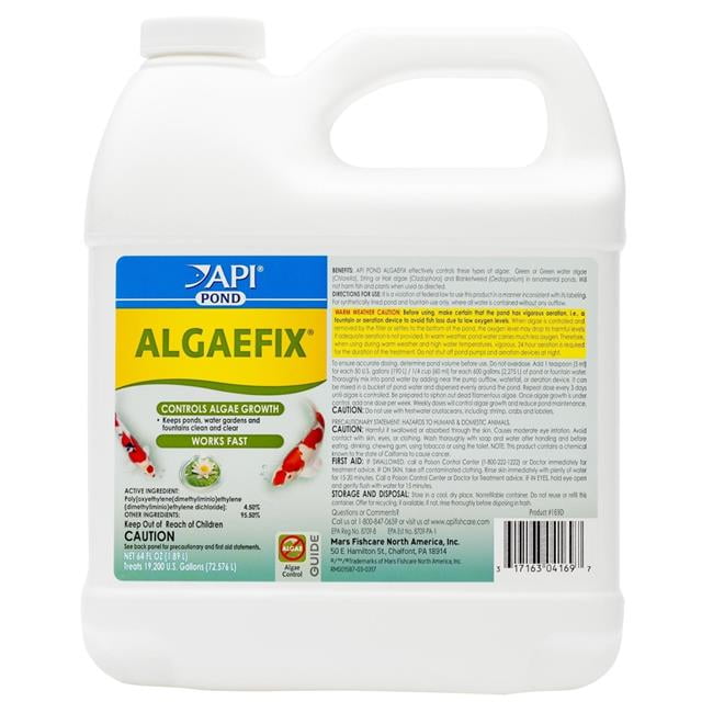 API Pond AlgaeFix: Fast-Acting Fish Algaecide Treatment for Ponds ...
