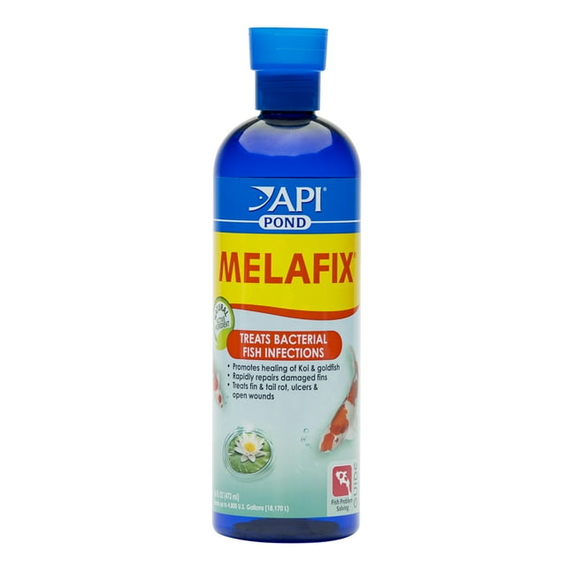 API Pond Melafix, Pond Fish Bacterial Infection Remedy, 16 oz - Walmart.com
