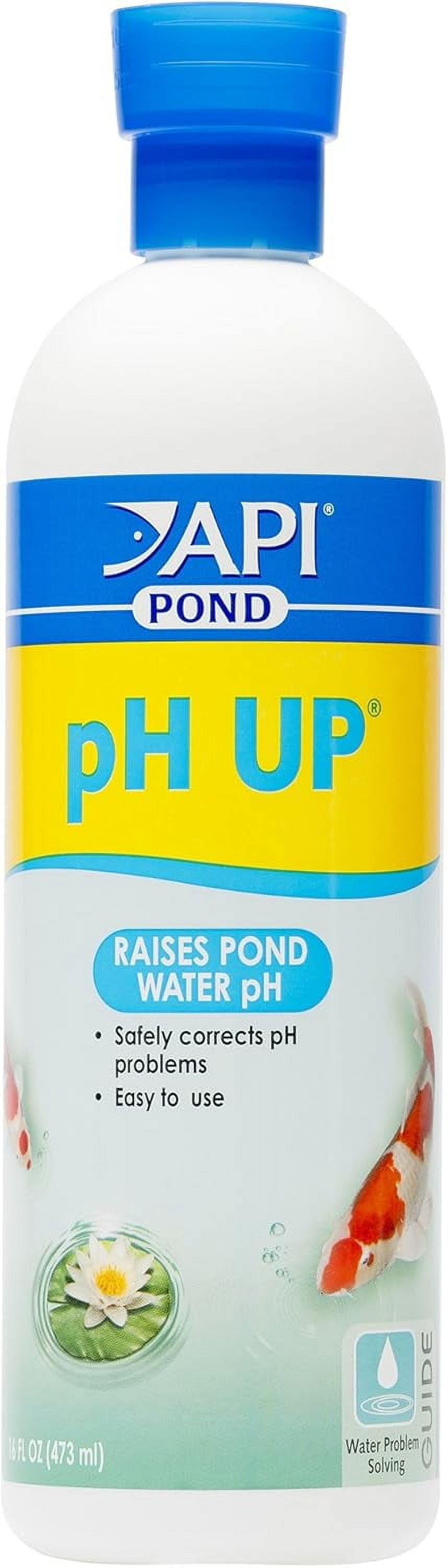 API Pond pH UP Pond Water pH Raising Solution 16 oz. Bottle - Walmart.com