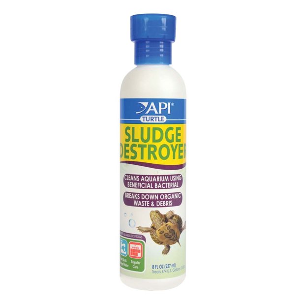API Turtle Sludge Destroyer, Aquarium And Sludge Remover Treatment, 8 ...