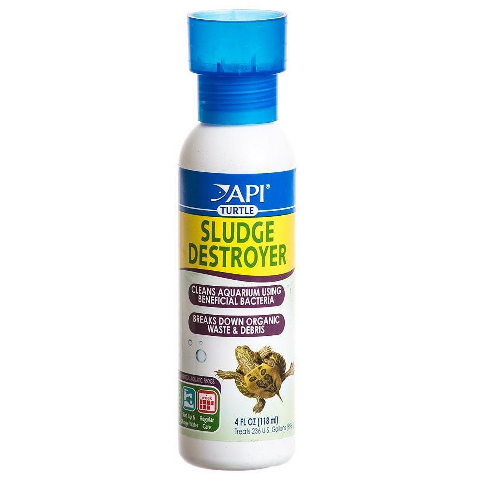 API Turtle Sludge Destroyer [Pond, Cleaners (Cage & Hand)] 4 oz ...