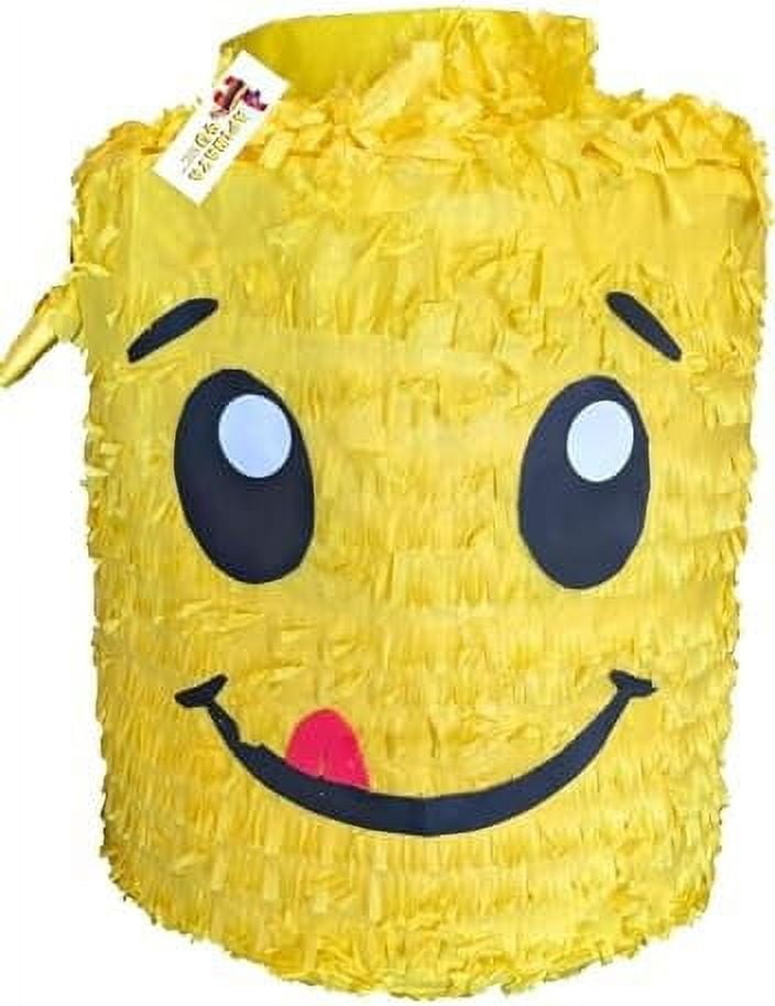 APINATA4U 14" Building Block Themed Party Pinata - Vibrant Yellow Brick ...