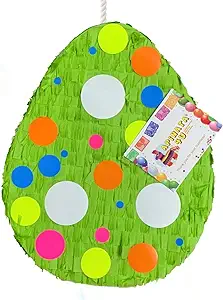 APINATA4U 2-D Dinosaur Easter Egg Pinata Dino Happy Birthday Party ...