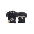 Black Soccer Jersey Pinata Ronaldo 7 - Walmart.com