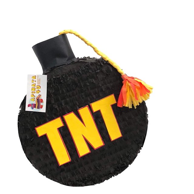 APINATA4U Black TNT Pinata Secret Agent / Spy Theme Pinata Bomb Theme ...