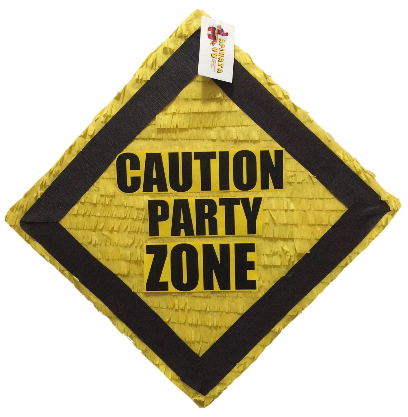 APINATA4U Construction Theme Pinata Caution Party Zone Pinata - Walmart.com