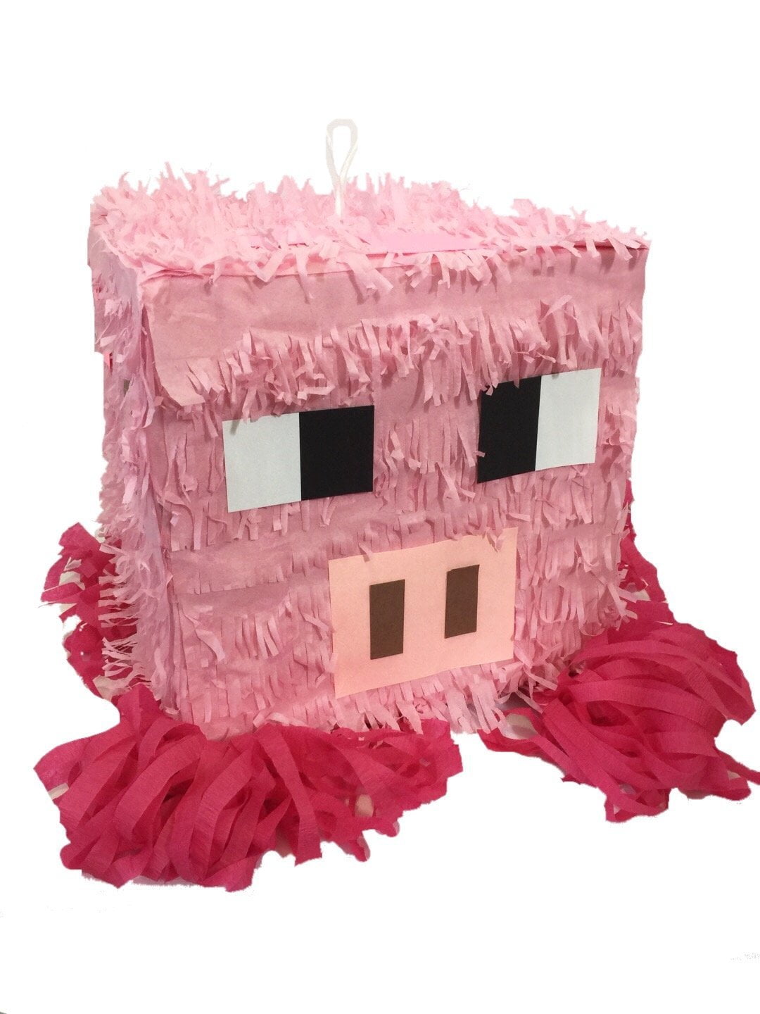 APINATA4U Cube Piggy Block Pinata Fully Assembled Ready to Use ...