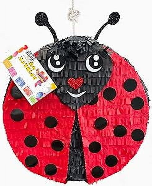 APINATA4U First Birthday Ladybug Pinata 16" Love Bug Themed Party ...